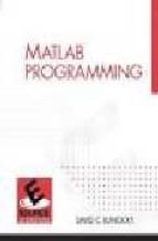 MATLAB FOR ENGINEERS | DAVID KUNCICKY | Segunda mano | PRENTICE-HALL ...
