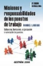 MISIONES Y RESPONSABILIDADES DE LOS PUESTOS DE TRABAJO | MANUEL LABRADO ...