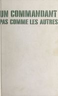 UN COMMANDANT PAS COMME LES AUTRES | Casa del Libro