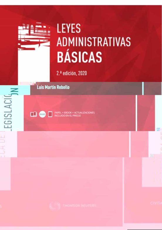 LEYES ADMINISTRATIVAS BASICAS (PAPEL + E-BOOK) (2ª ED.) | LUIS MARTIN ...
