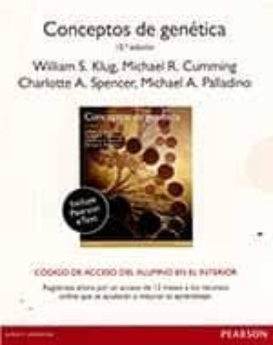 CONCEPTOS DE GENÉTICA | WILLIAM S. KLUG | Casa del Libro Colombia