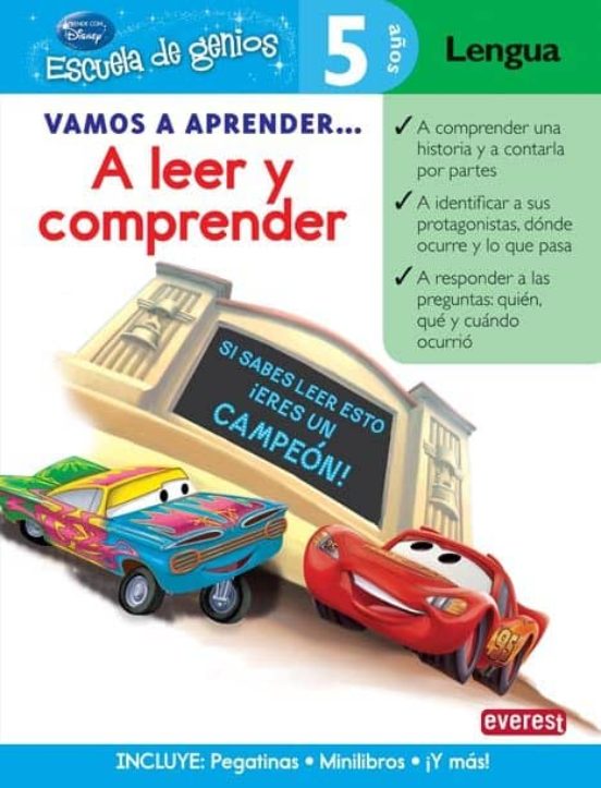 VAMOS A APRENDER A LEER Y COMPRENDER (ESCUELA DE GENIOS) | VV.AA ...